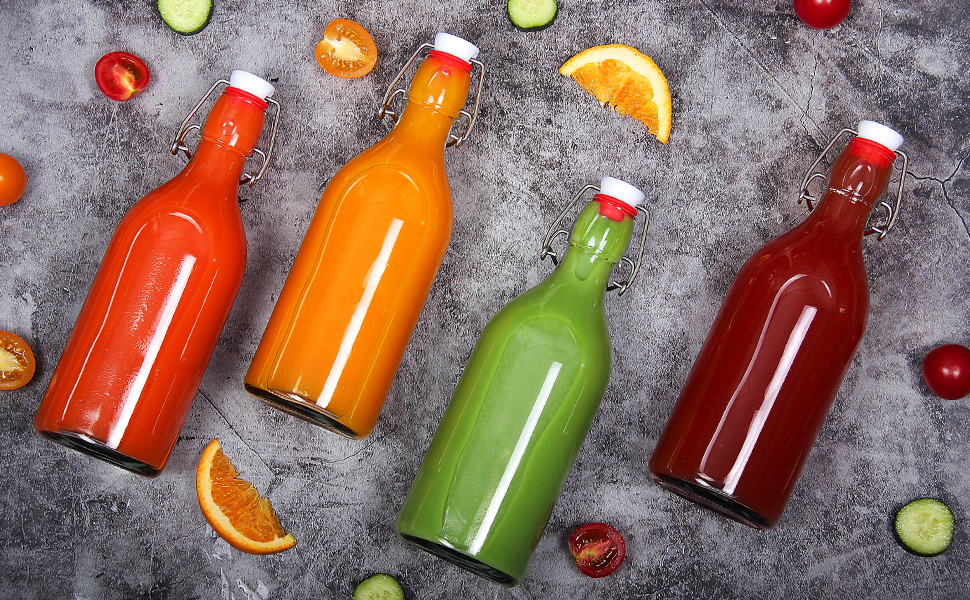 Swing Top Glass Bottles for Kombucha: The Sustainable Packaging Revolution Led by Valiant ...